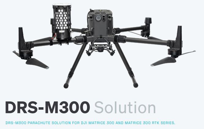 Drone Rescue System for DJI M300 and M300 RTK — Tracer Drone Technologies